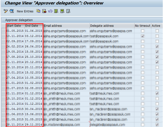 2 Step table maintenance view with dates | PASàPAS Human First